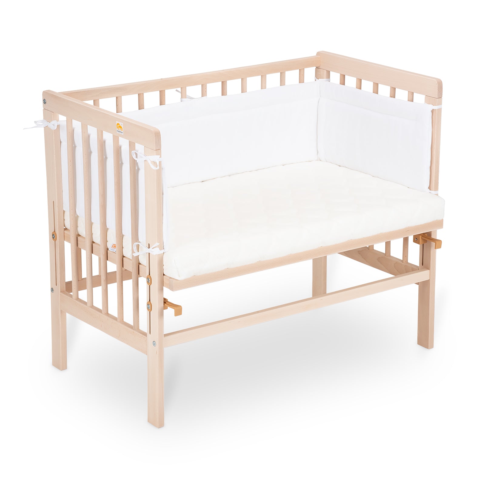 FabiMax Beistellbett Basic Plus natur